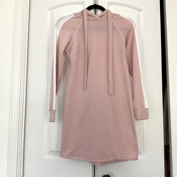 No Boundaries | Dresses | Nobo No Boundaries Blush Pink Hooded Sweater ...